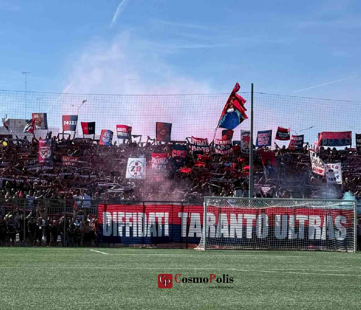 Taranto, squalifica del campo e due punti di penalizzazione - CosmoPolis